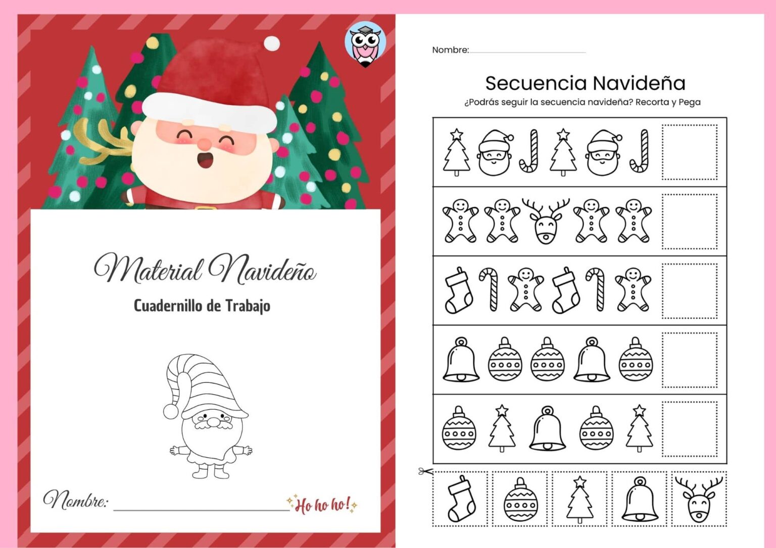 Cuadernillo de navidad para niños - Materiales Educativos Para Maestros