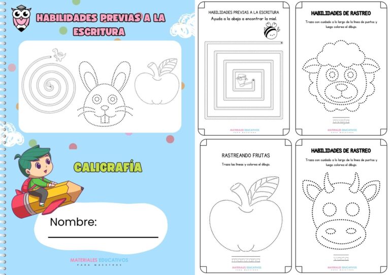 Ejercicios Previos a la Escritura - Materiales Educativos Para Maestros